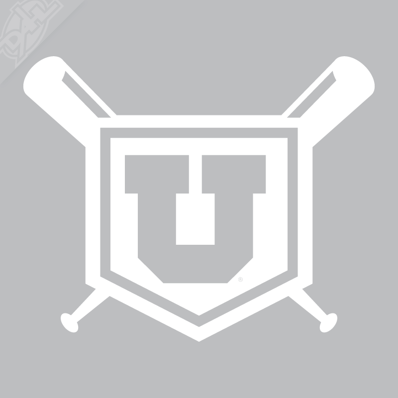 Plate Block U Baseball Vinyl Decal – Dahlelama