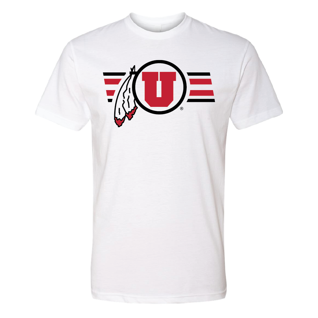 Circle and Feather W/Utah Stripe Youth T-shirt – Dahlelama