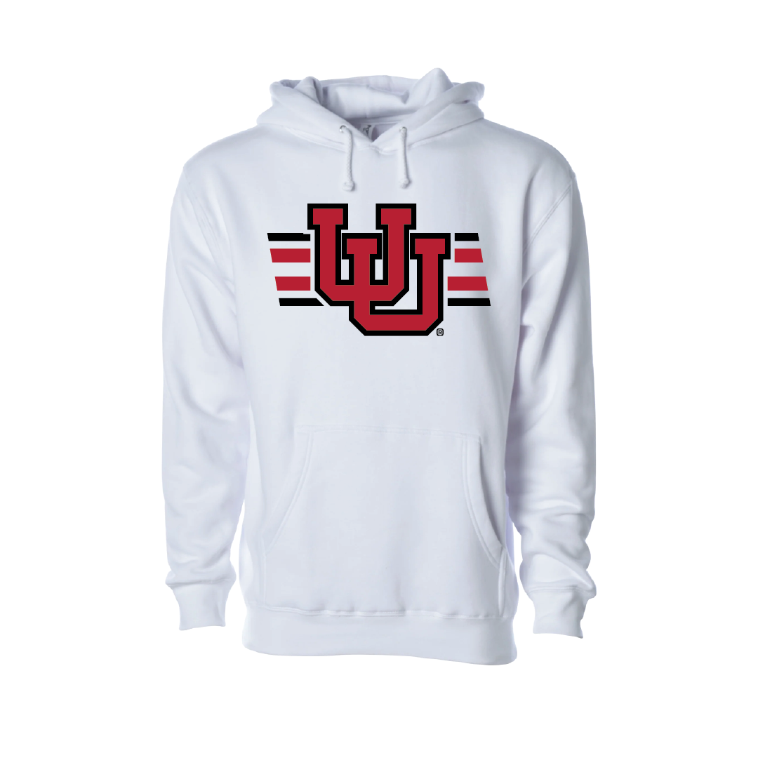 Interlocking UU - Utah Stripe Embroidered Hoodie – Dahlelama
