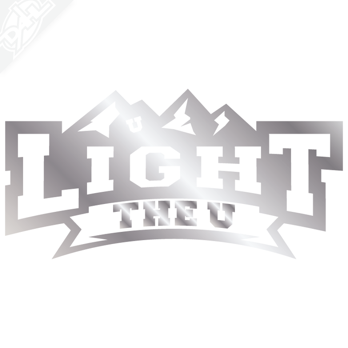 Light the U Vinyl Decal – Dahlelama