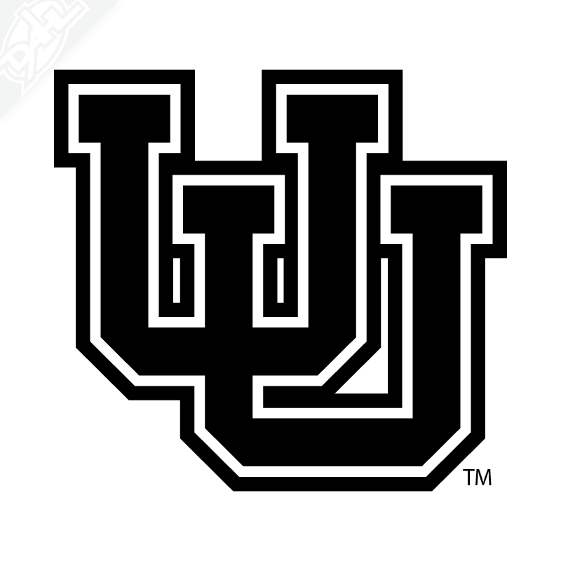 Interlocking UU Outline Vinyl Decal – Dahlelama