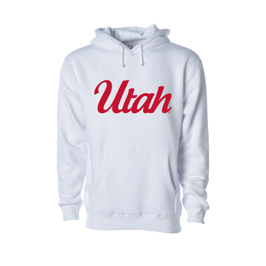 Utah Script Embroidered Hoodie – Dahlelama
